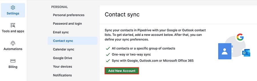 Contacts: people and organizations - Knowledge Base | Pipedrive